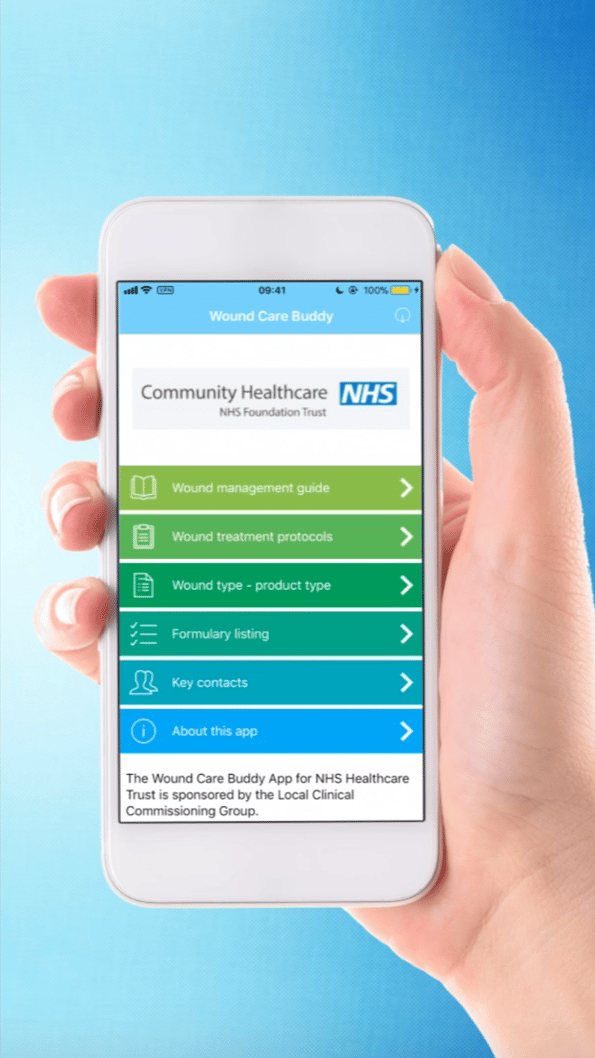 Entec Health and Wounds UK announce collaboration on Wound Care Buddy App